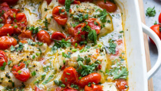 Cod with tomatoes store