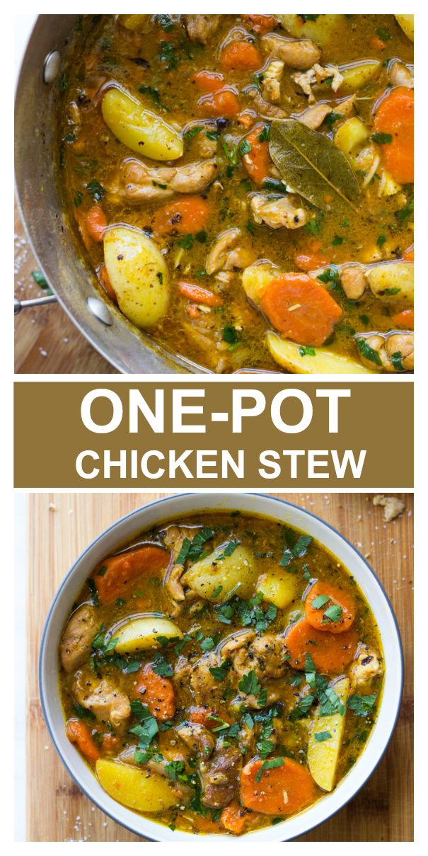 Stewed Chicken Recipe - Little Broken