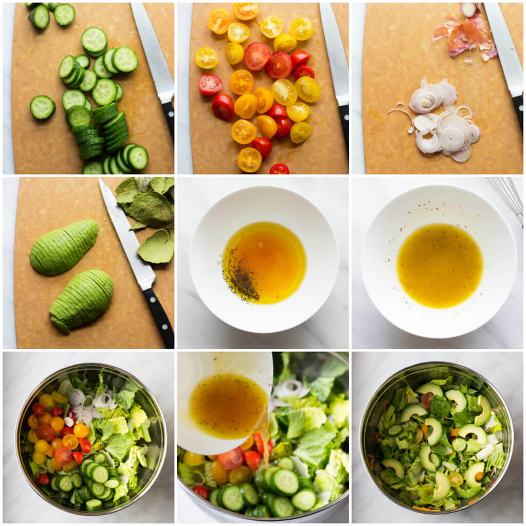 Simple House Salad Recipe-Little Broken