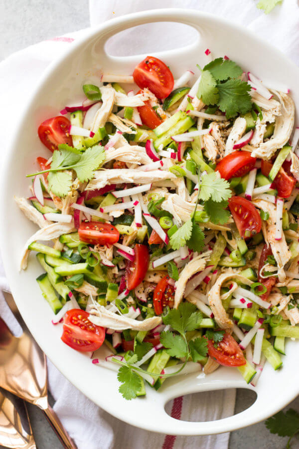 Spring Chicken Salad - Little Broken