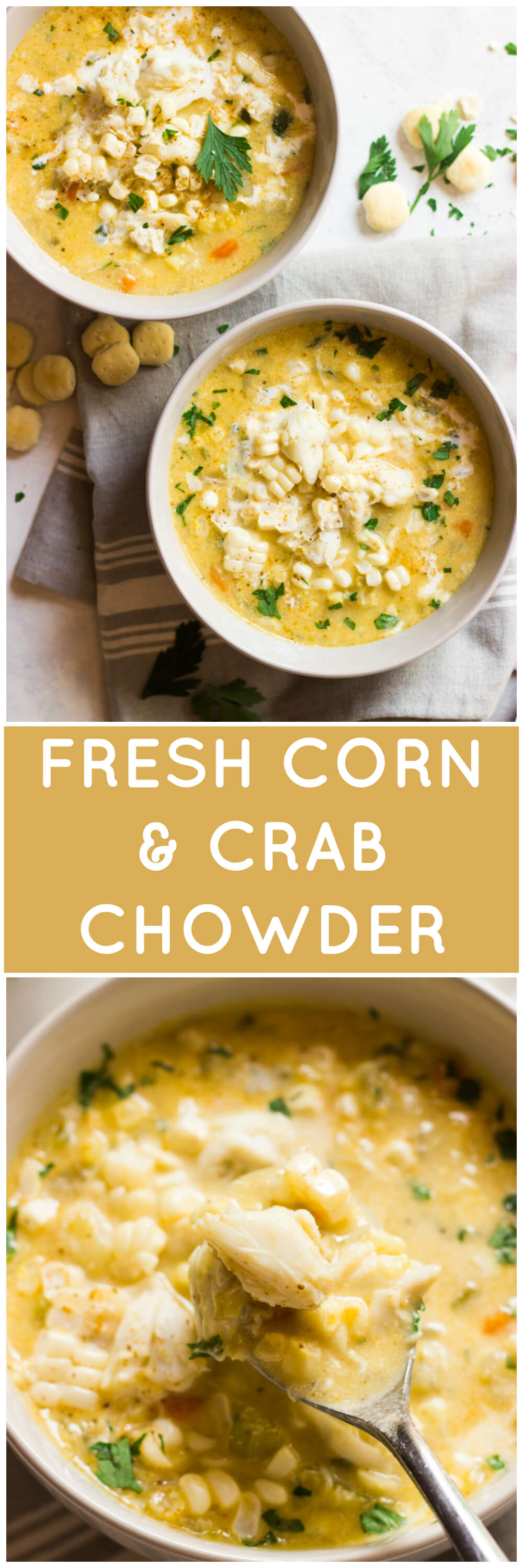 Instant Pot Summer Corn And Crab Chowder Recipe Chowder Crab Corn Littlebroken Fresh Recipe