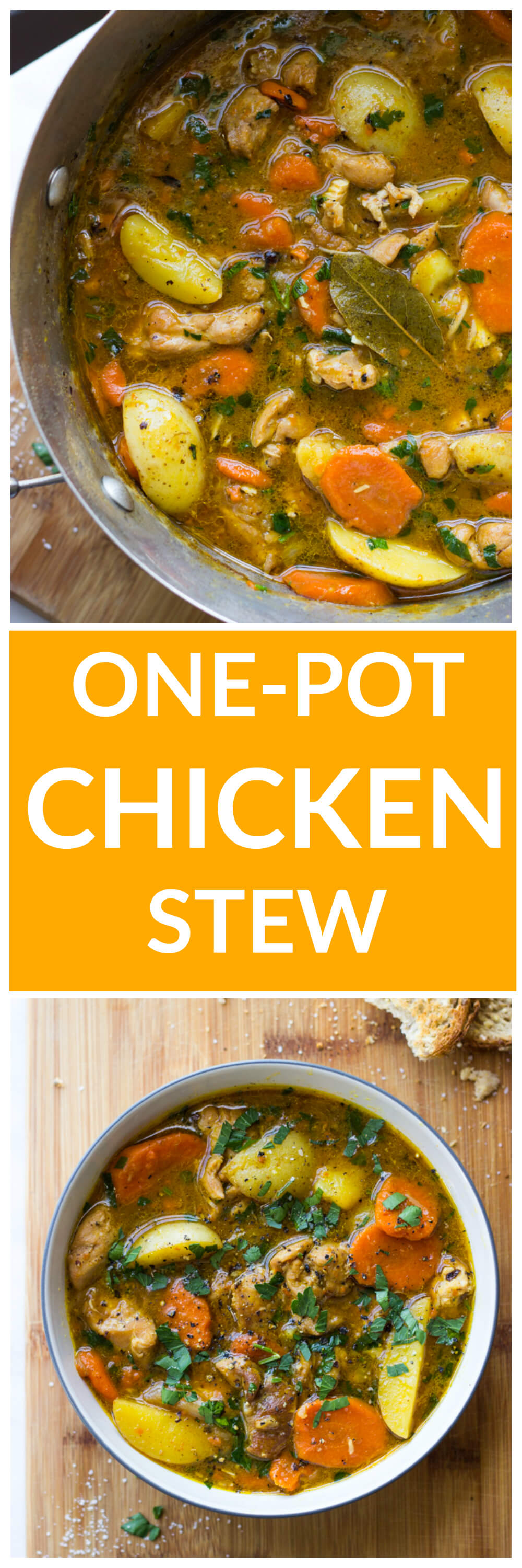 Simple Chicken Stew Recipe-Little Broken