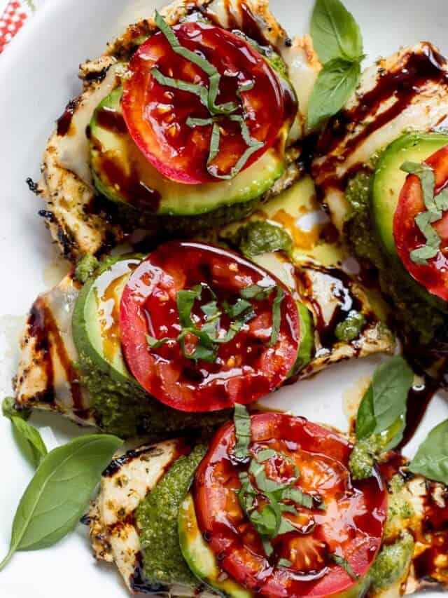 Balsamic Grilled Chicken Story - Little Broken