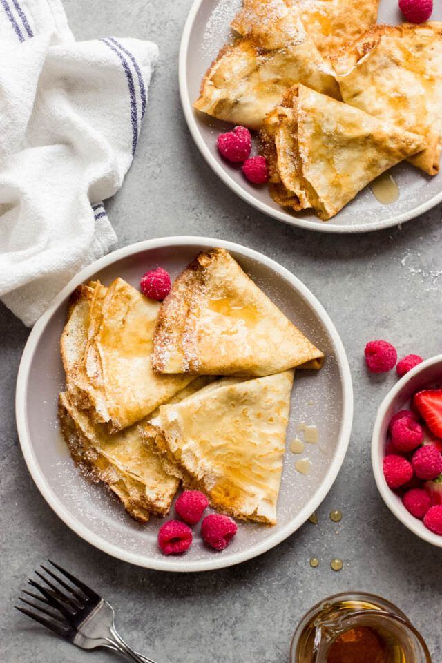 The Best Blini Recipe (Russian Pancakes) - Little Broken