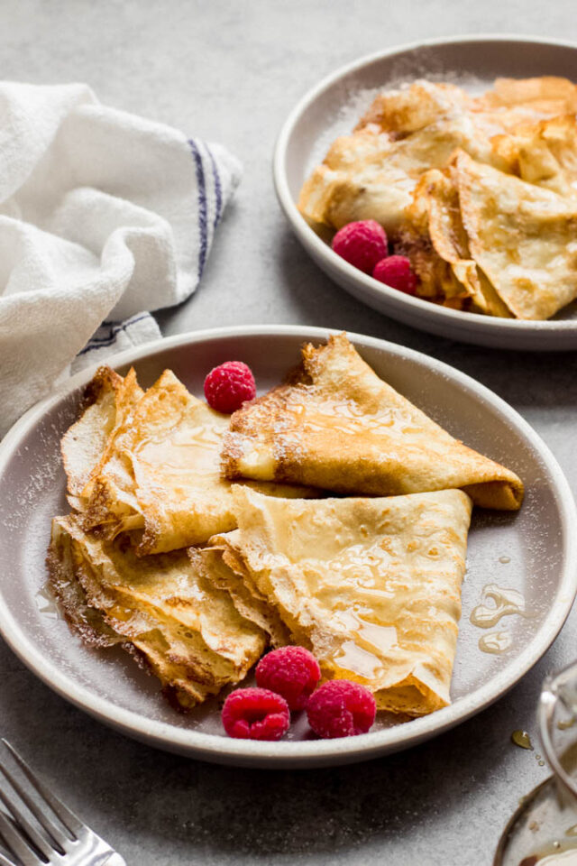 The Best Blini Recipe (Russian Pancakes) - Little Broken