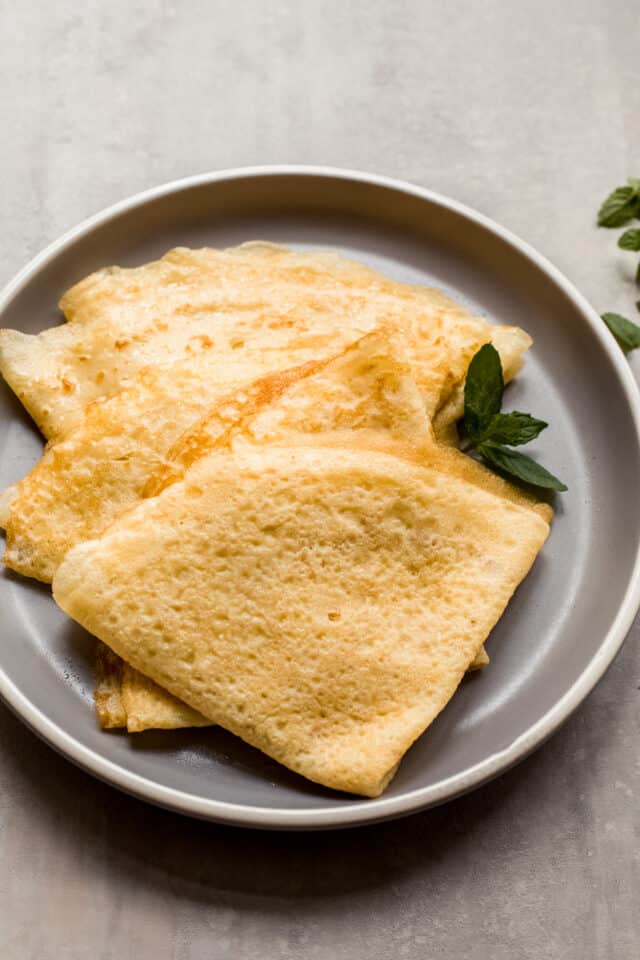 Easy Crepes Recipe - Little Broken