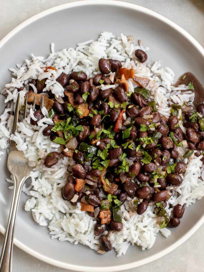 Mexican Beans and Rice - Little Broken