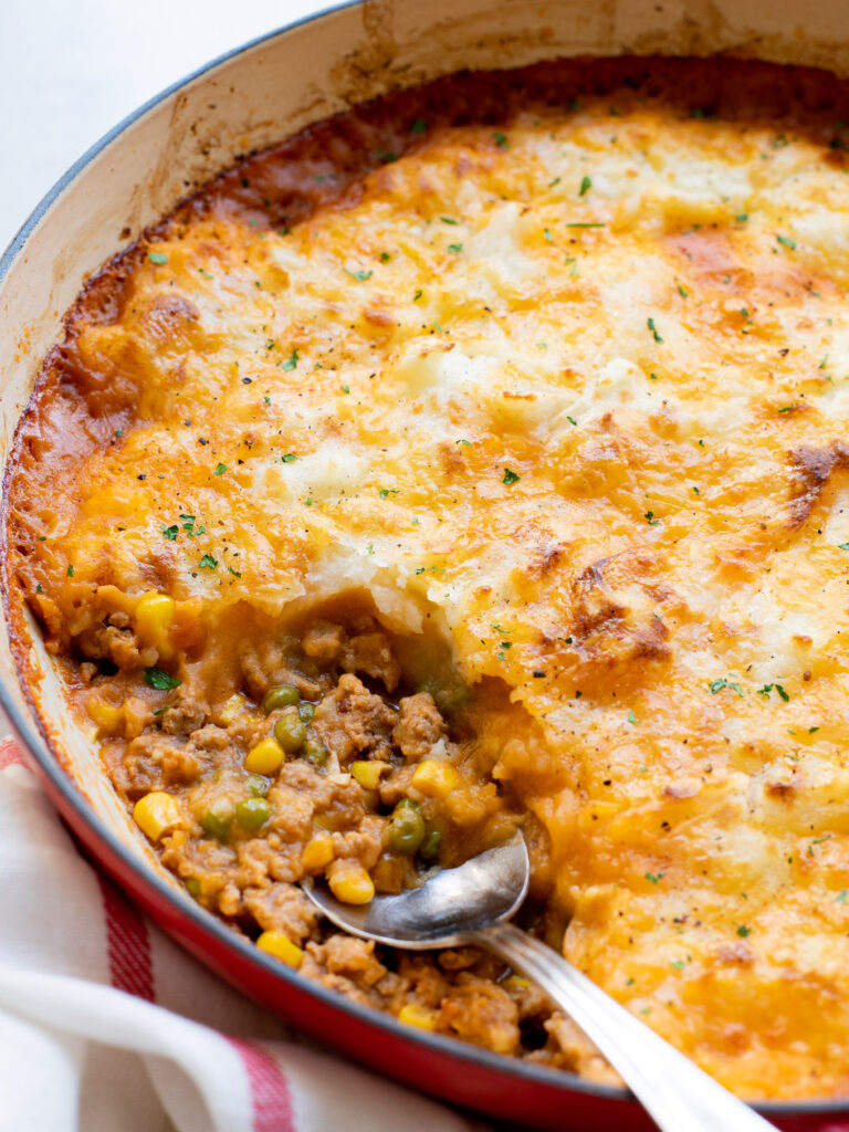 Ground Turkey Shepherds Pie