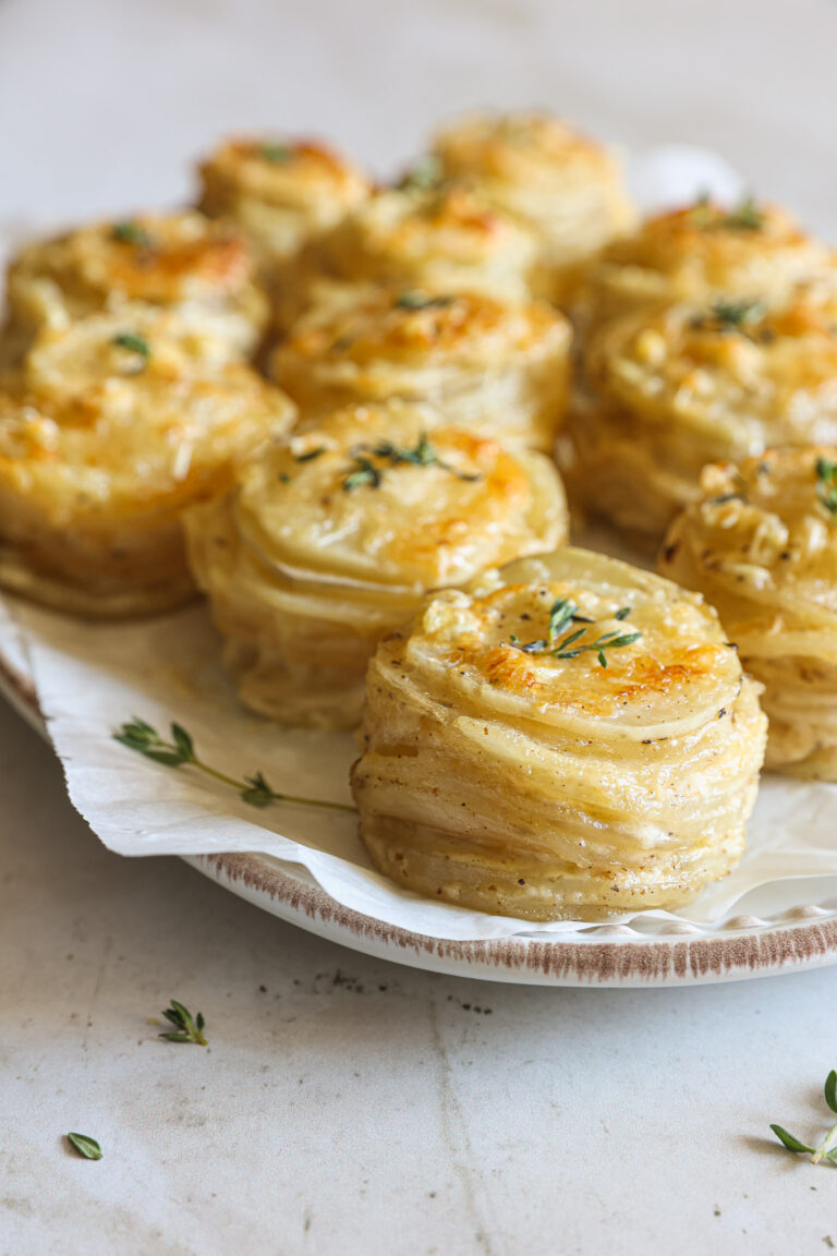 Potato Stacks Recipe - Little Broken