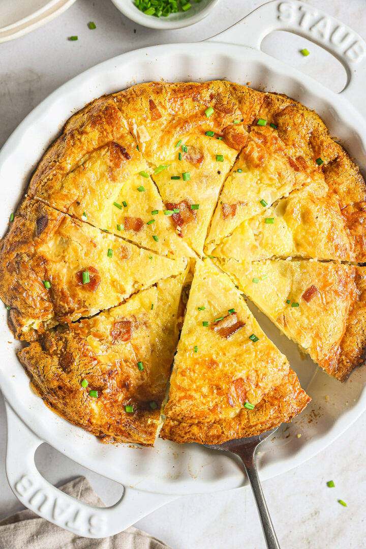 Quiche Recipe without Crust - Little Broken