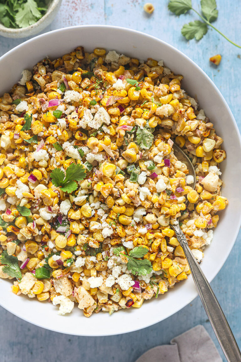 Mexican Street Corn Salad Recipe - Little Broken